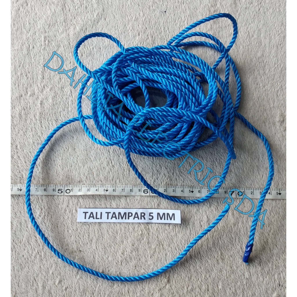 Jual TALI TAMPAR 5MM HARGA PERMETER | Shopee Indonesia