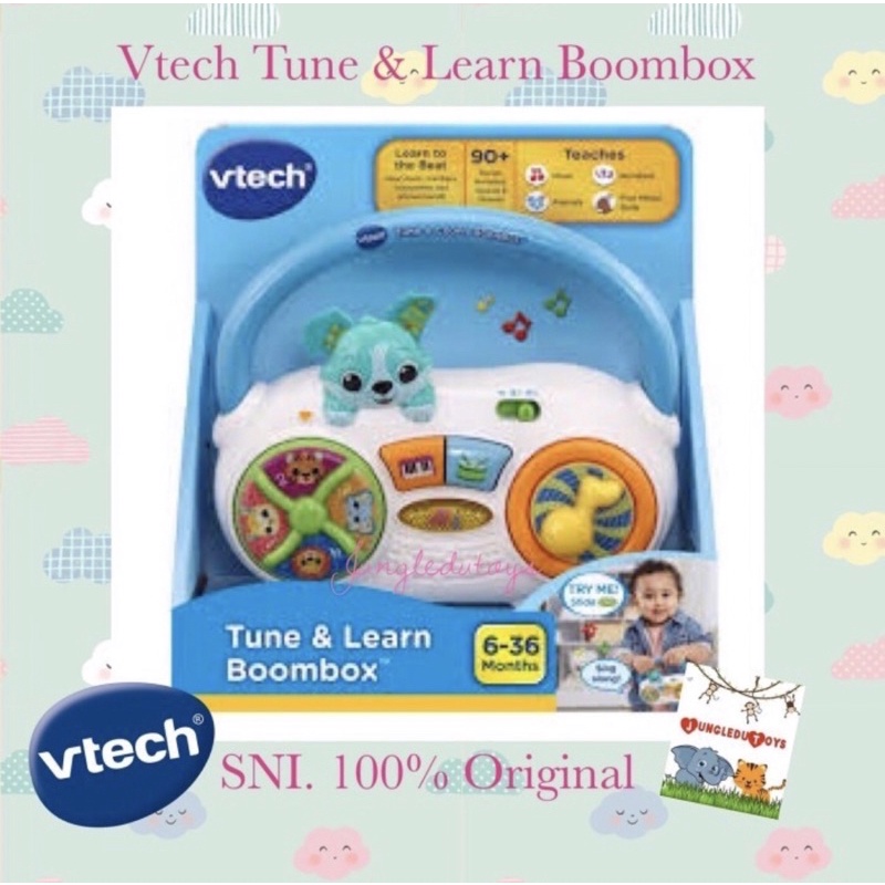 Jual Vtech Baby Tune And Learn Boombox Original Mainan Edukasi Anak ...