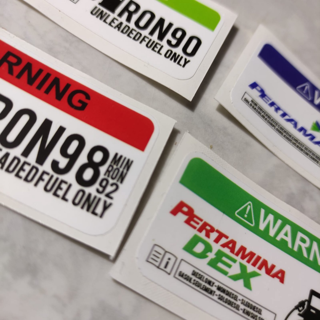 Jual Sticker Tangki - Pertamax-Pertalite-Dex | Shopee Indonesia