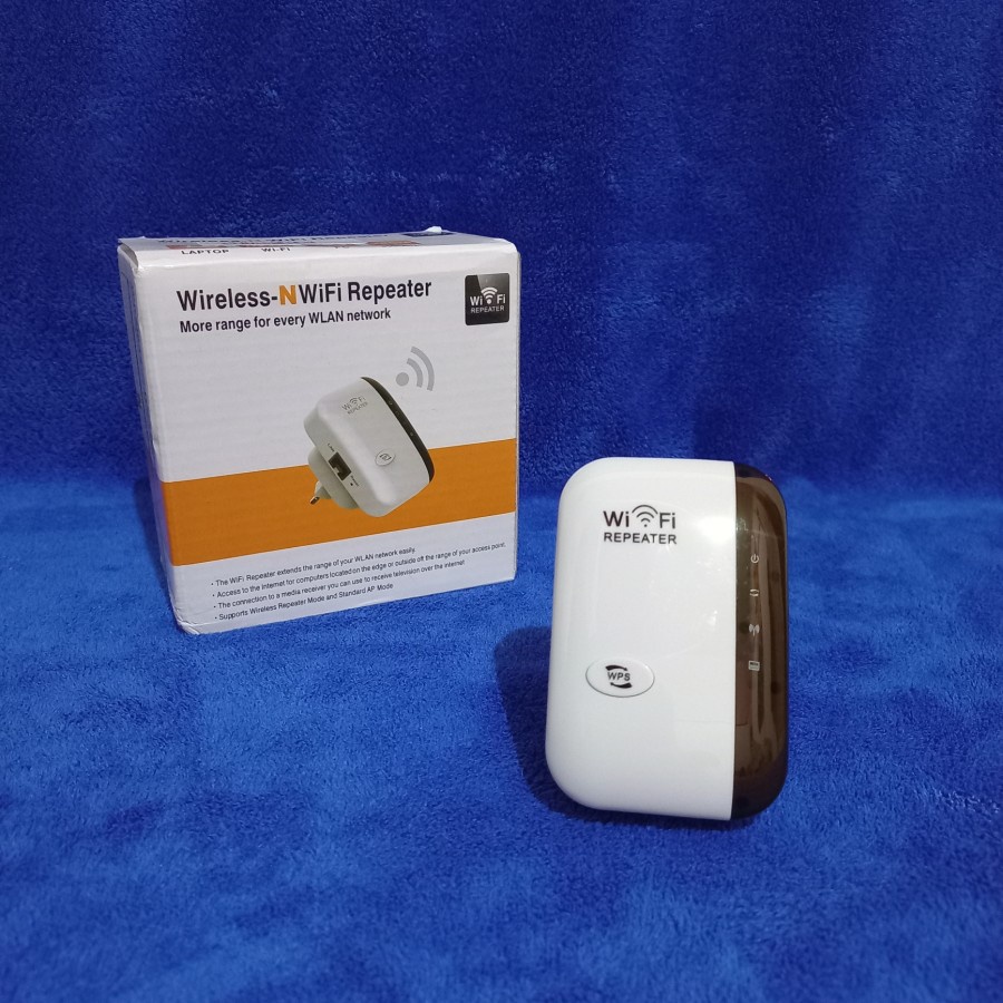 Jual extender range wifi Repeater portabel 300 mbps (alat penguat ...