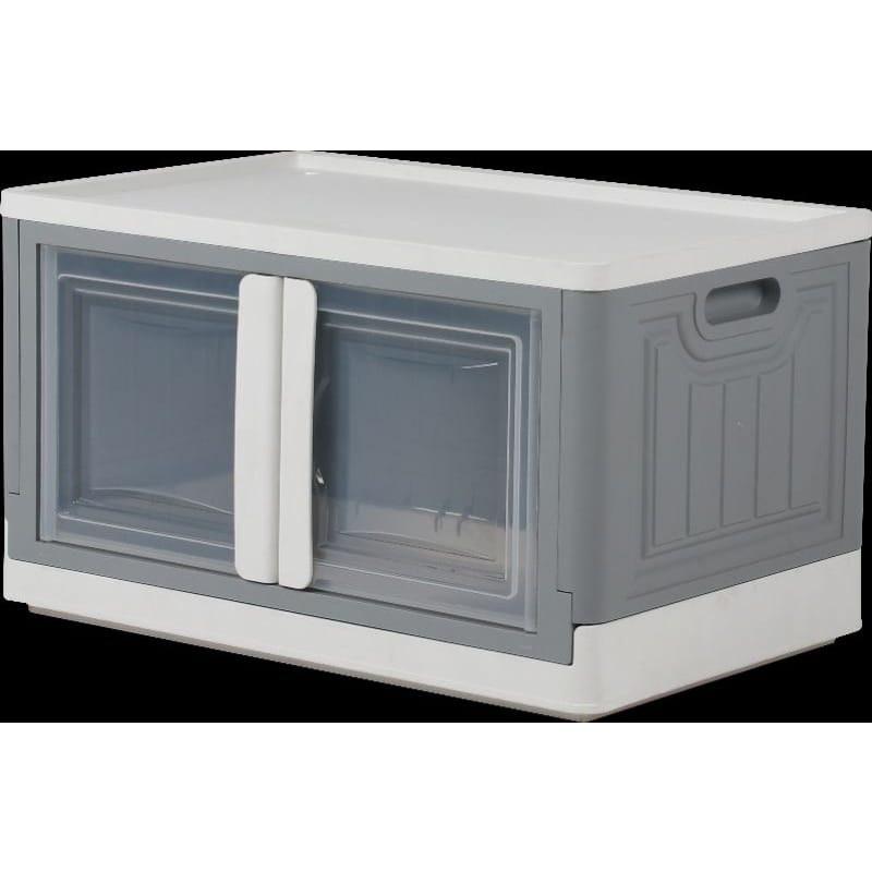 Jual BOX PLASTIK ABU-ABU OFS OLYMPLAST FOLDING STORAGE BOX LIPAT ...