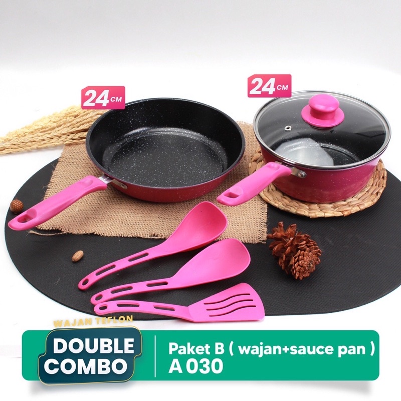 Jual [A-030] Panci Set Isi 6pcs Pot Series/ Panci Terlengkap dengan ...