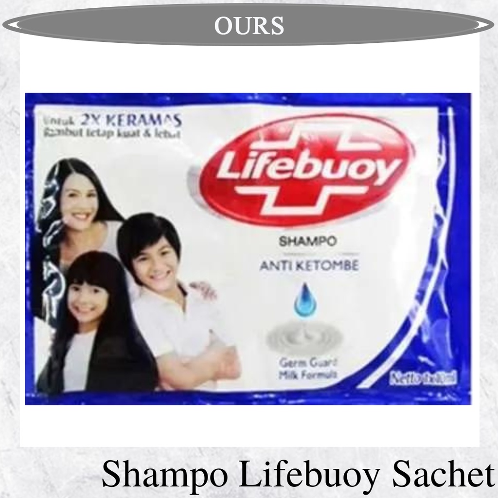 Jual lifebuoy shampo sachet 9ml anti ketombe , anti rambut rontok 12 ...