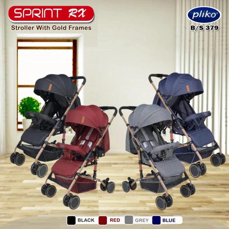 Jual STROLLER BAYI PLIKO SPRINT RX B/S 379 | Shopee Indonesia