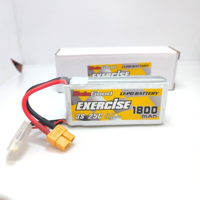 Jual Baterai LiPo 3S 25C 1800mAh 19.98WH EXERCISE Li-po Battery 11.1v 12.6v | Shopee Indonesia