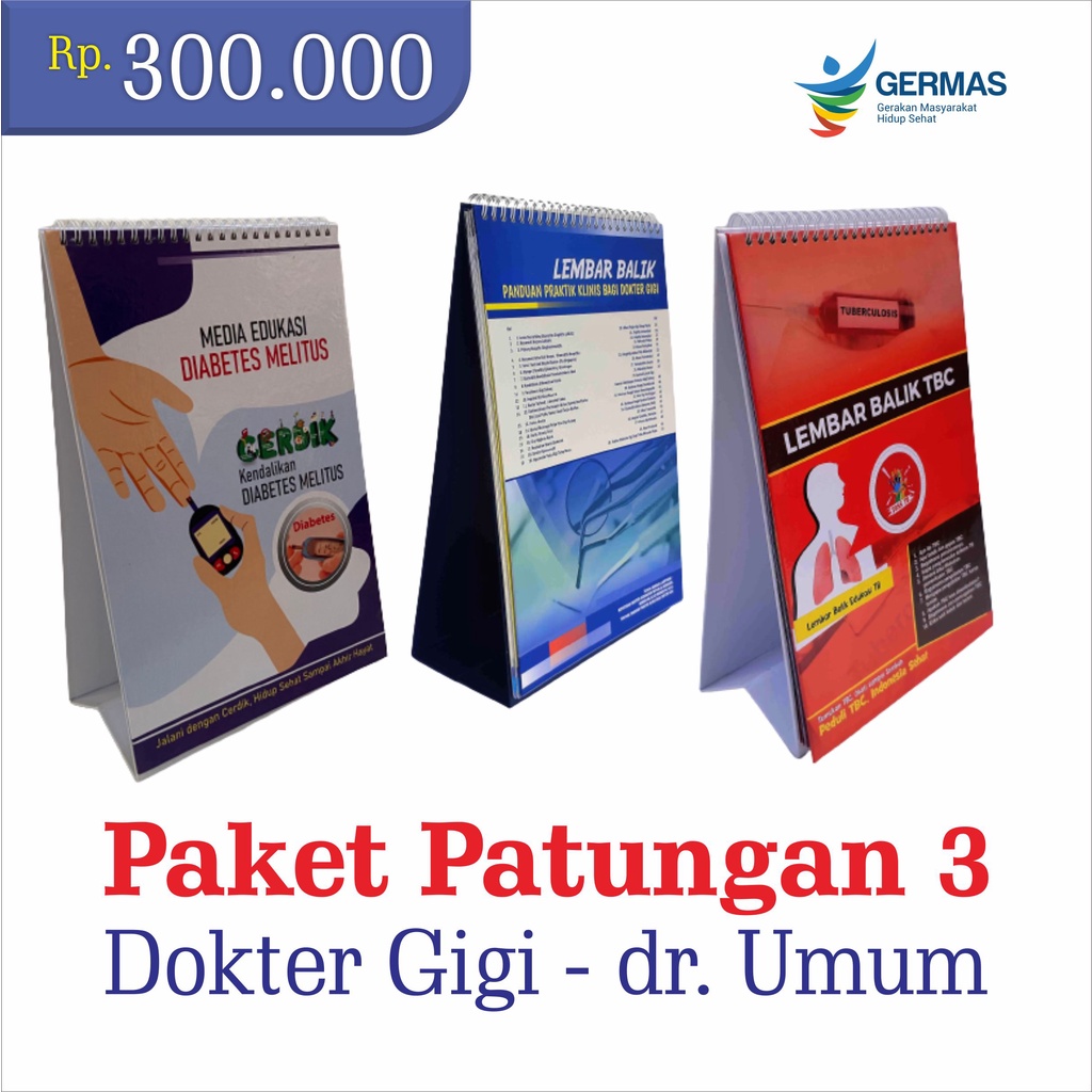 Jual Paket Patungan 3 : Lembar Balik promosi Kesehatan, Lembar Balik ...
