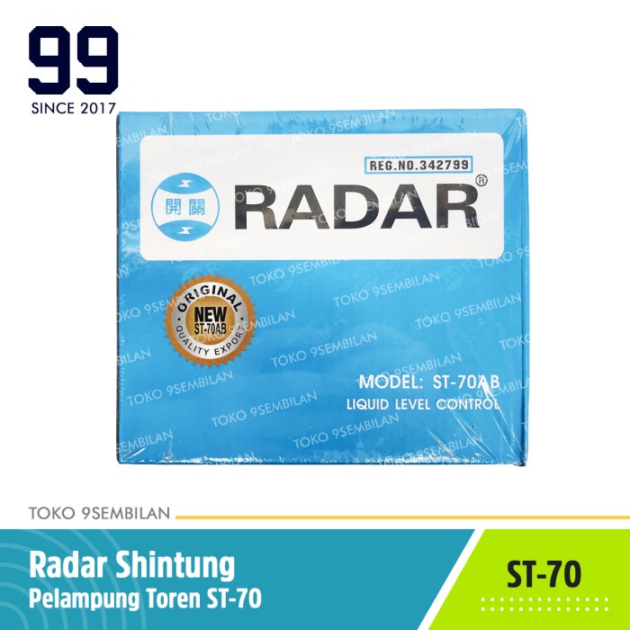 Jual Radar ST-70AB Asli Hologram Pelampung Toren Tandon Level Air ...