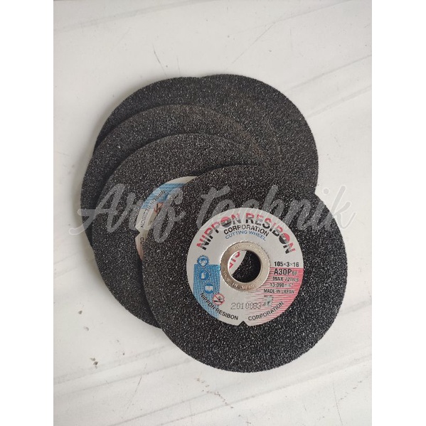Jual Cutting disc NIPPON RESIBON 4" / Batu gerinda potong NIPPON ...