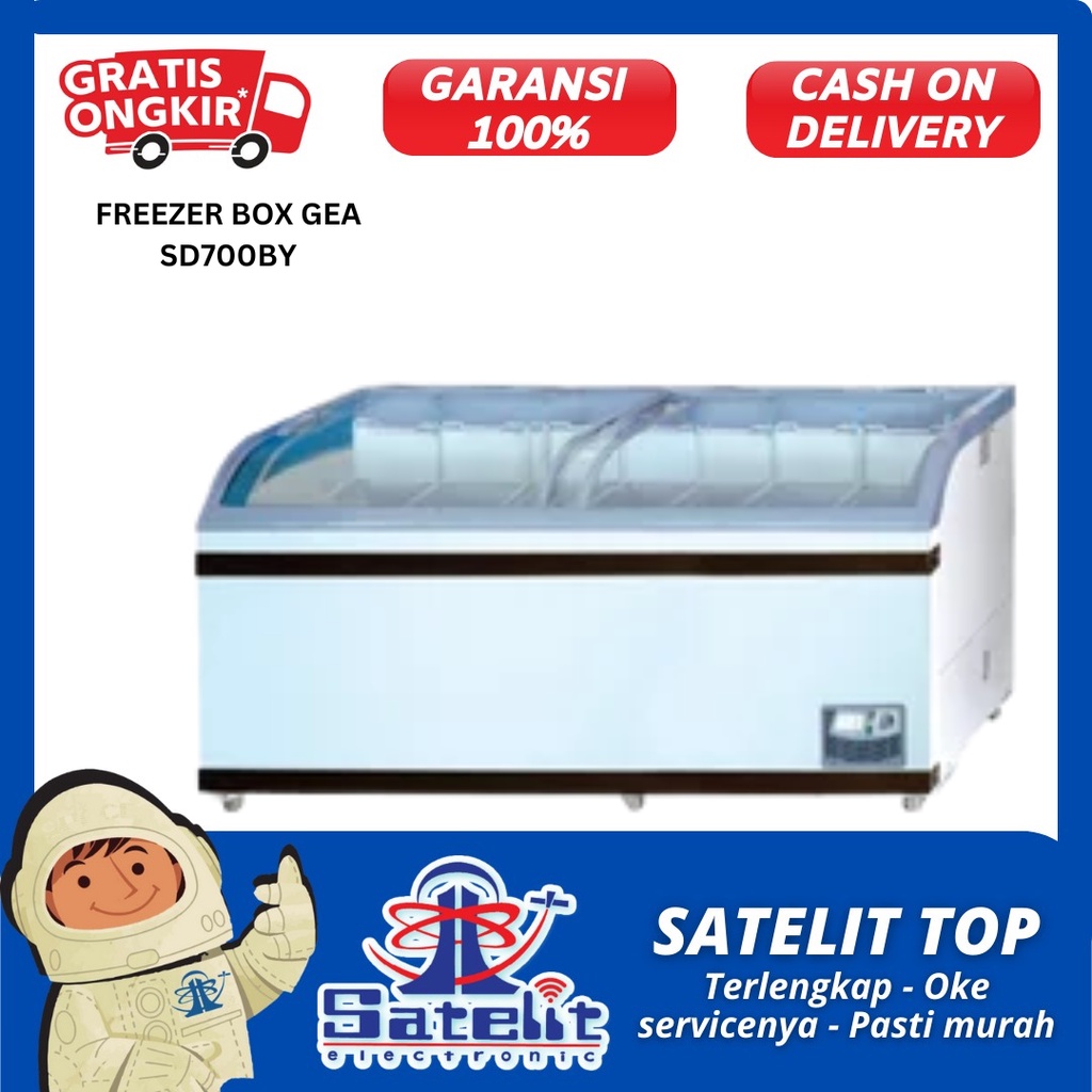 Jual FREEZER BOX SLIDING / CHEST FREEZER / FREEZER SLIDING GEA SD700BY ...