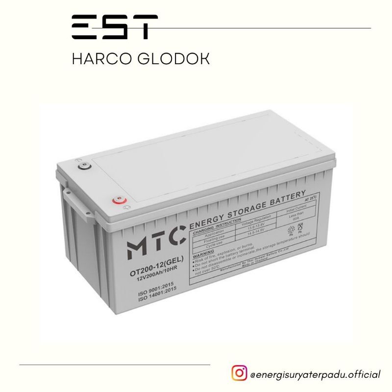 Jual Battery MTC VRLA Solar Power System - 12V150AH | Shopee Indonesia