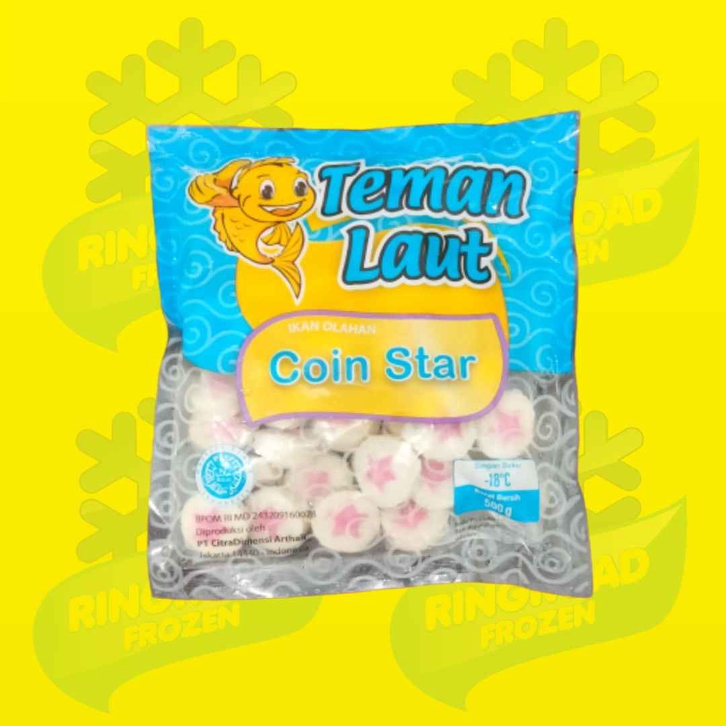 Jual TEMAN LAUT Coin Star 500 gr - koin bintang | Shopee Indonesia