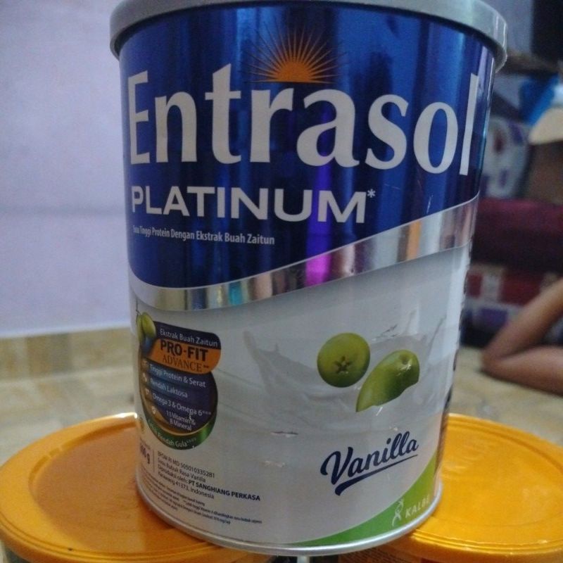Jual ENTRASOL PLATINUM VANILLA 800GR | Shopee Indonesia