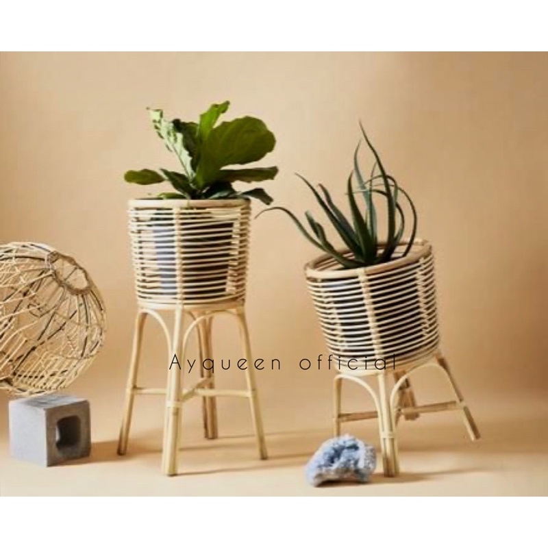 Jual KUALITAS EXPORT | STANDING POT ROTAN KUPAS | STANDING POT ROTAN ...