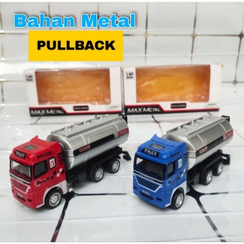Jual Diecast Truk Tanki Miniatur Truck Angkut Die Cast Mobil Anak ...
