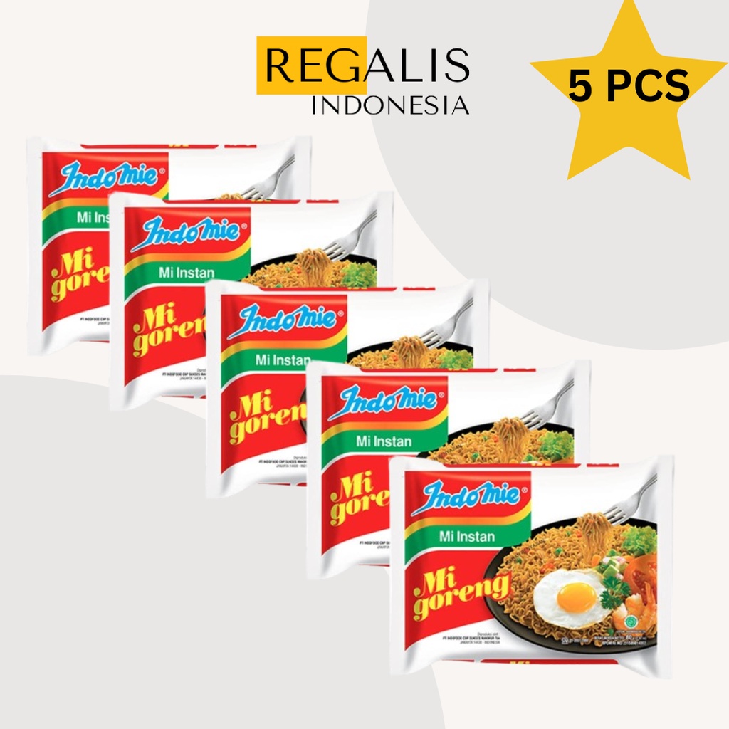 Jual INDOFOOD Indomie Goreng | Bundling 5 PCS | Shopee Indonesia