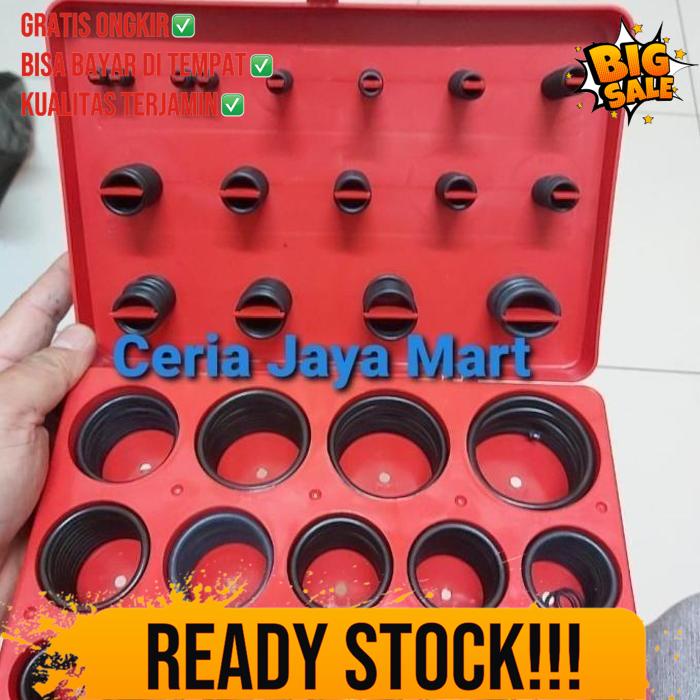 Jual Oring Service Set Nbr 70 O-Ring Karet Sil Oring Lengkap Set | Shopee Indonesia