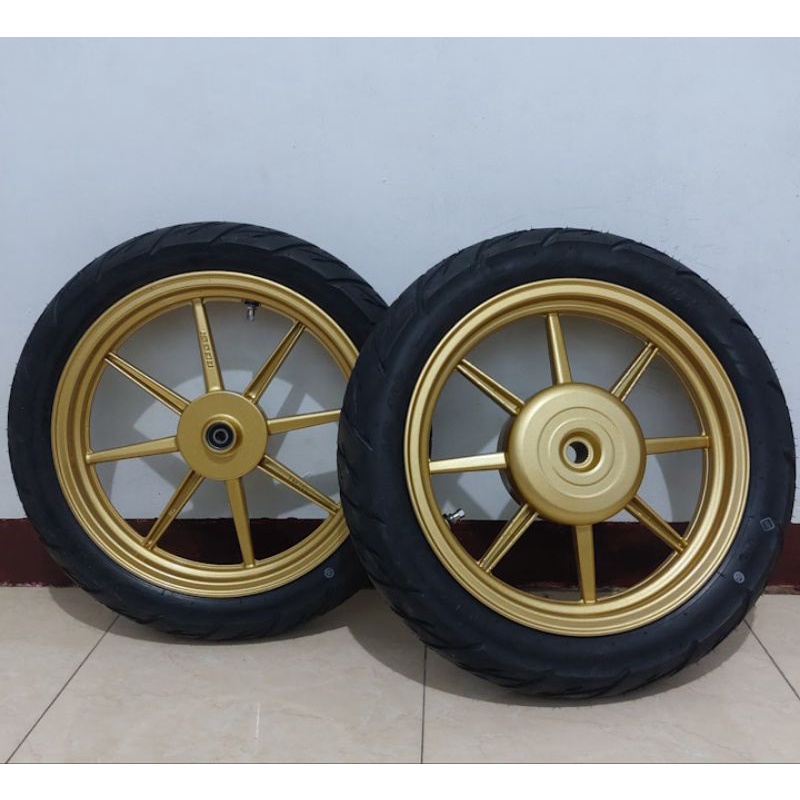 Jual velg racing palang 8 beat scoopy genio vario 110 uk 185/215/14 ...