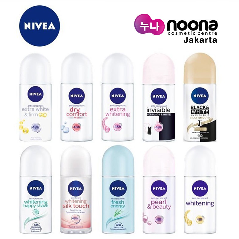 Jual NIVEA DEODORANT ROLL ON WOMAN 25ML | Shopee Indonesia