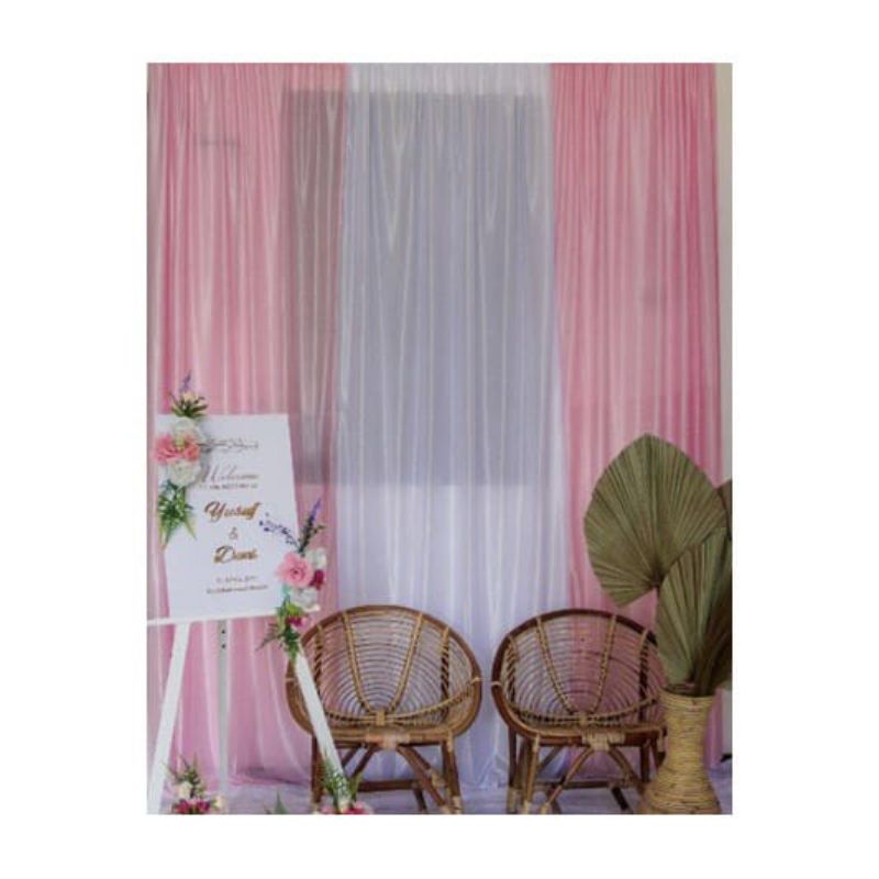 Jual KAIN BACKDROP BACKGROUND LAMARAN/TUNANGAN NIKAHAN KOMBINASI UKURAN ...
