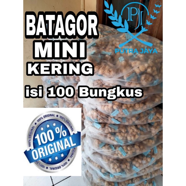 Jual Batagor Mini Kering isi 100 Bungkus [ HARGA TERJANGKAU ] | Shopee ...