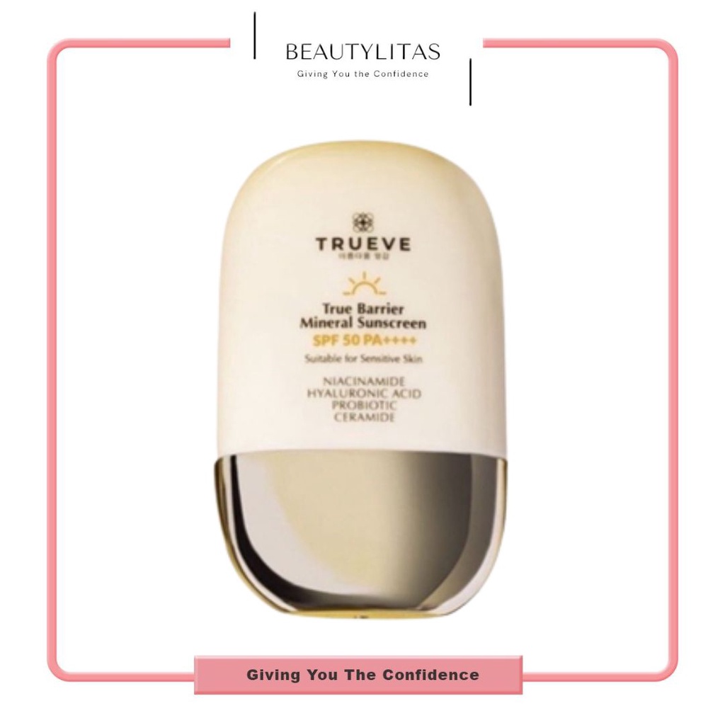 Jual TRUEVE True Barrier Mineral Sunscreen 30g | Shopee Indonesia