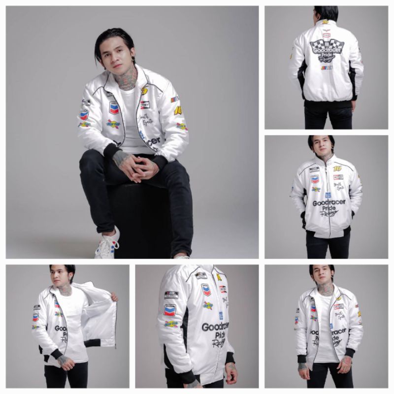 Jual Jacket Motor Nascar Original BGSR Jaket Pria Jaket Parasut Jaket ...
