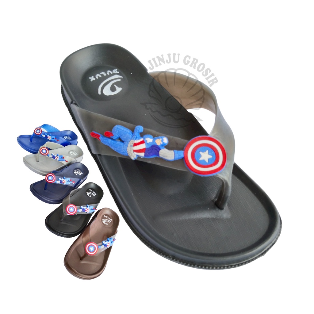 Jual Sandal Jepit Anak Laki Laki Pria Cowok Sendal Karet Anak Umur 5 6 ...