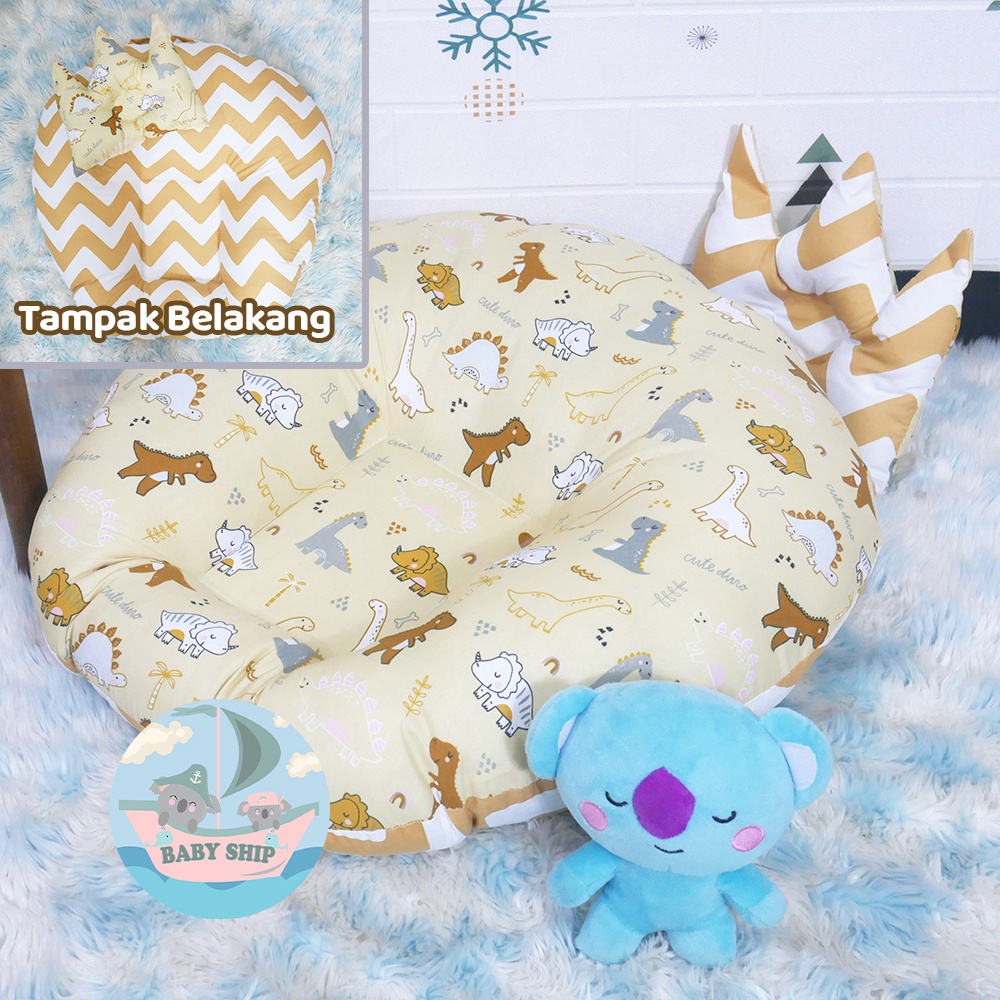 Jual Sofa Bayi 2in1 Multifungsi [ ZigZag Series ] / Baby Lounger / Free ...