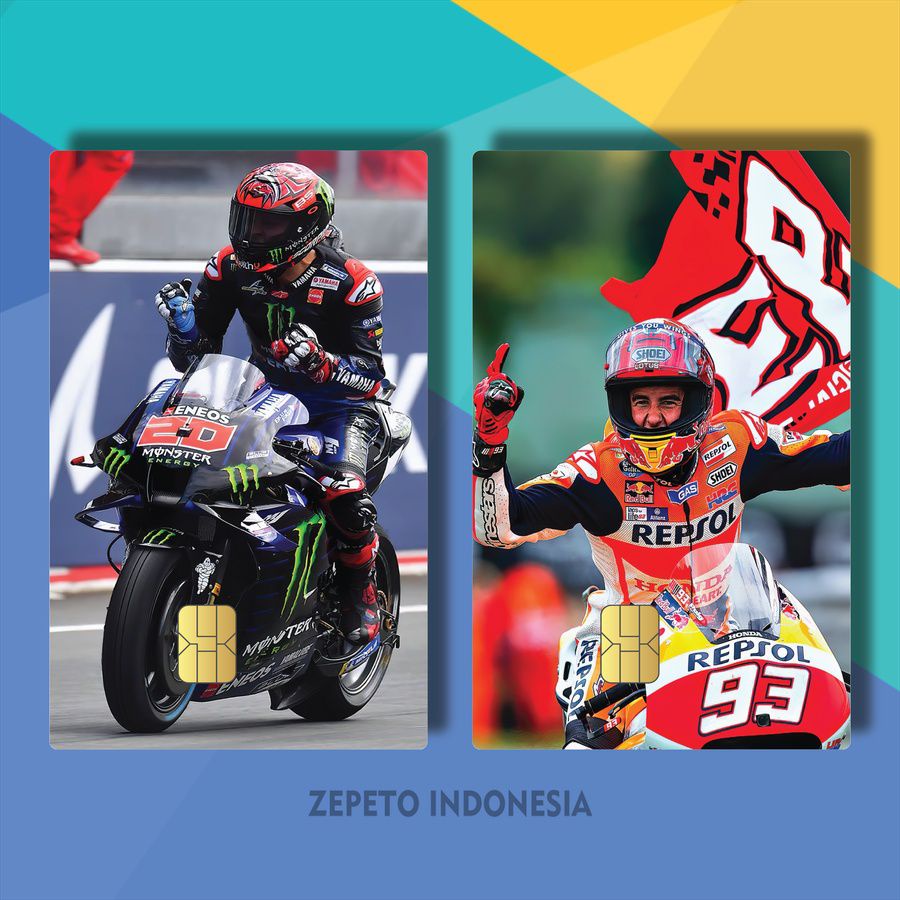 Jual 21-24 CASING ATM GAMBAR FOTO MOTOGP MARQUEZ ED3SK/82NQF/ STICKER ...