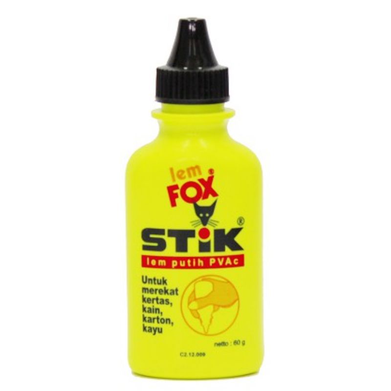 Jual Lem Fox PVac Botol 60 Gram | Shopee Indonesia