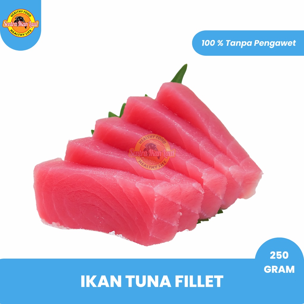 Jual Ikan Tuna Fillet Steak Tuna Fish Frozen 250 gram dan 500 Gram Grade B | Shopee Indonesia