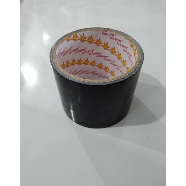 Jual ISOLASI JILID 3 INCH / LAKBAN JILID HITAM - GOLDEN FOX | Shopee ...