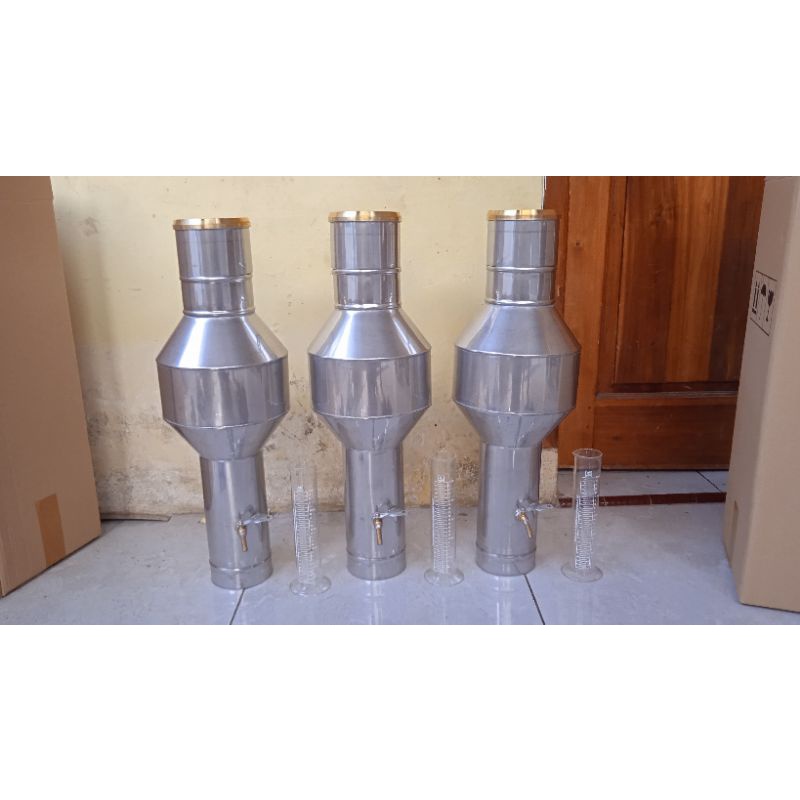 Jual Alat ukur curah hujan OMBROMETER OBS bahan stenlis 304 bening ...