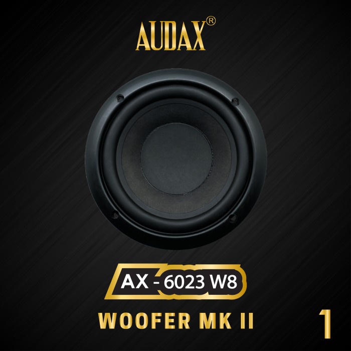 Jual SPEAKER PASIF 6" AUDAX AX-6023 W8 WOOFER MK II | Shopee Indonesia