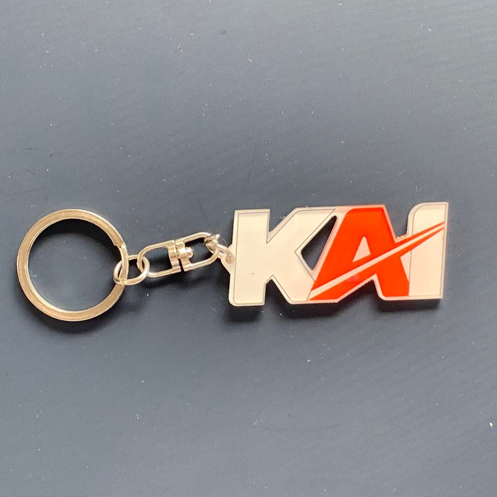 Jual Gantungan Kunci Logo Kereta Api KAI 2020 - Putih Oren | Shopee ...