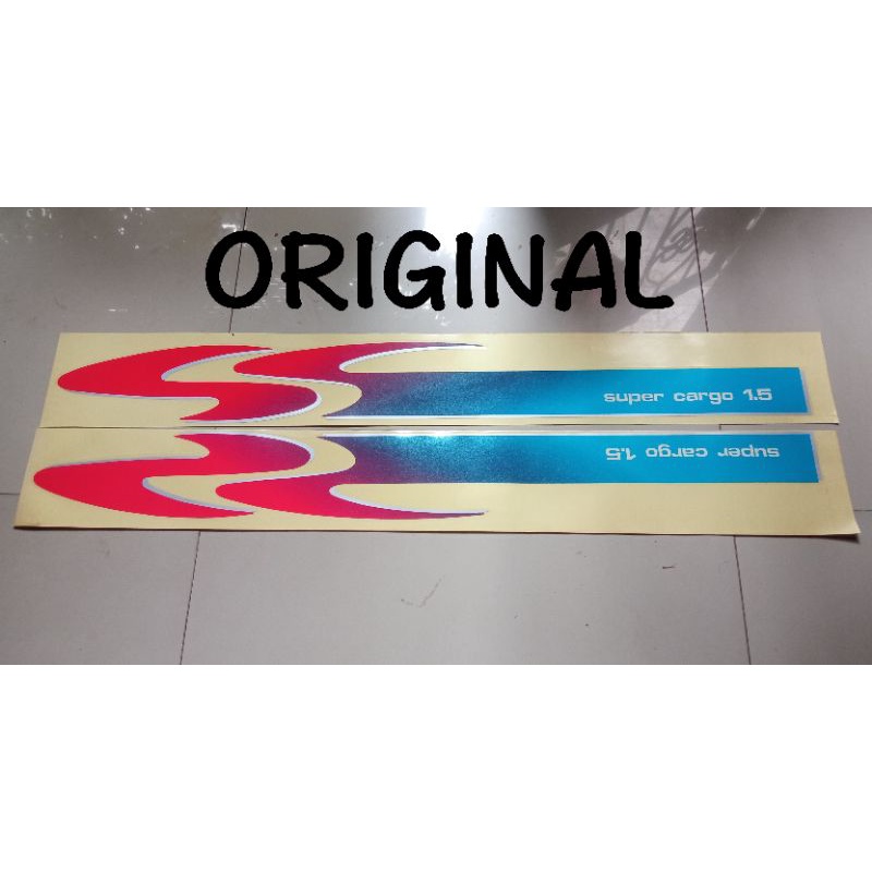 Jual Stiker List Body Suzuki Carry Pickup Bak 1.5 Super cargo 1.5 pikup ...