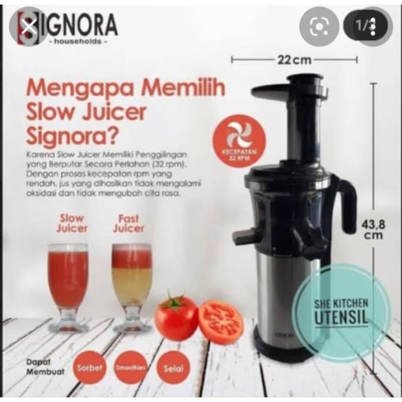 Jual mini slow juser | Shopee Indonesia