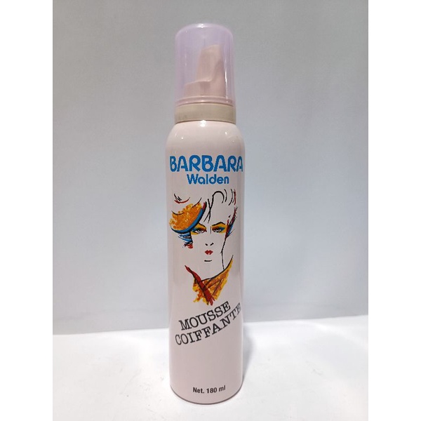 Jual Barbara Hairspray Aerosol Foam Mousse non conditioner - 180ml ...