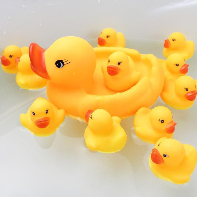 Jual Mainan anak mandi | mainan mandi bebek karet bunyi cict cit ...