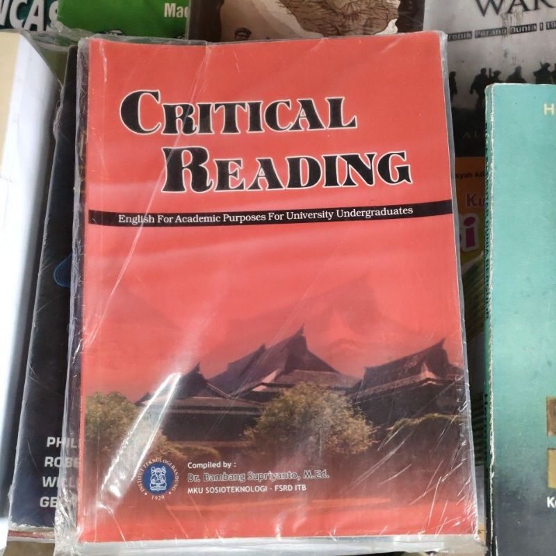 Jual critical reading buku critical reading English for academic ...