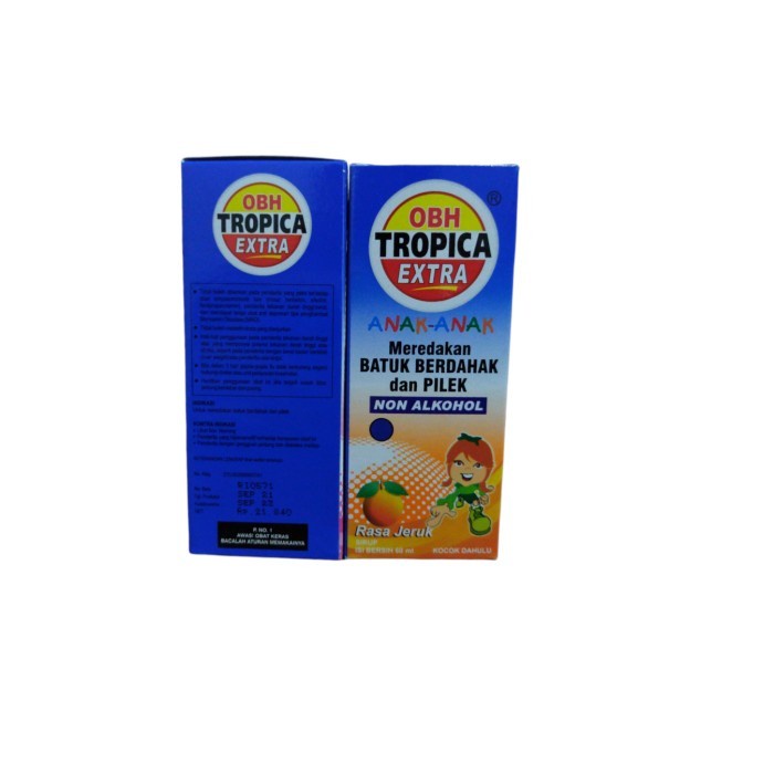 Jual OBH TROPICA TROPIKA EXTRA EKTRA ANAK ANAK EXPECTORANT PLUS ANAK ...