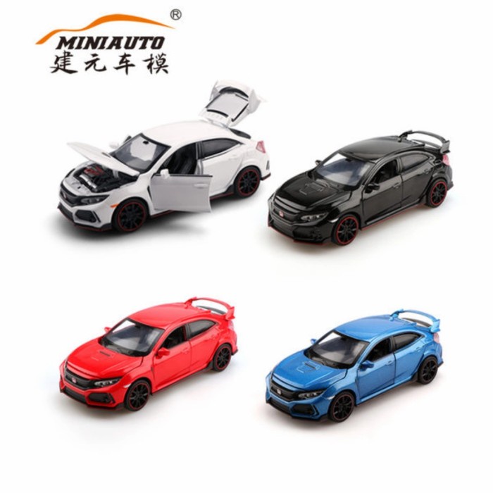 Jual Gaya Miniatur Diecast Miniauto Honda Civic Type R Mini Auto Skala ...