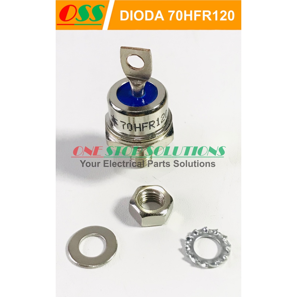 Jual DIODA DIODE STUD BAUT 70HFR120 70HF120 70A 1200V | Shopee Indonesia