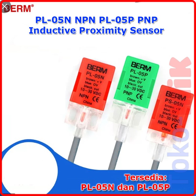 Jual PL-05N NPN PL-05P PNP Berm Inductive Proximity Sensor | Shopee ...
