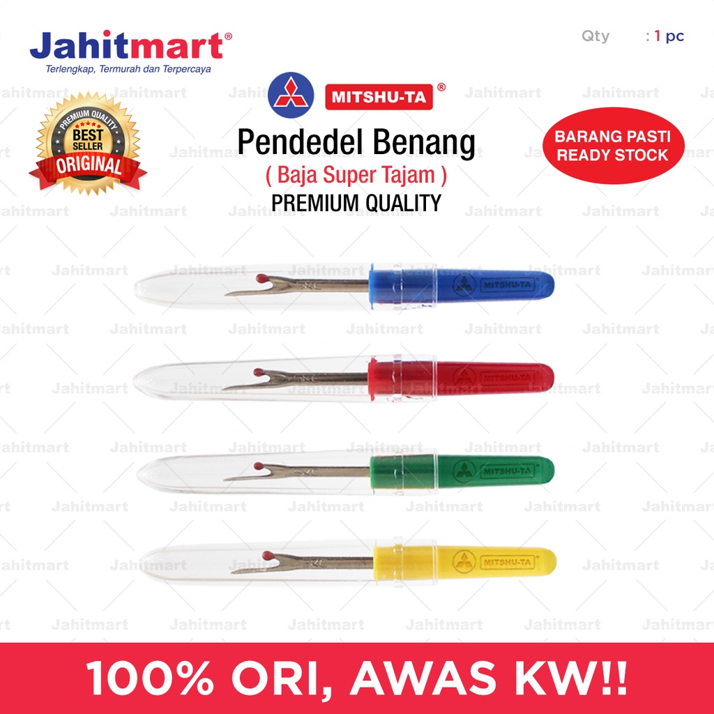 Jual "ORIGINAL JEPANG" PENDEDEL BENANG / DEDELAN / SEAM RIPPER MERK SKC ...