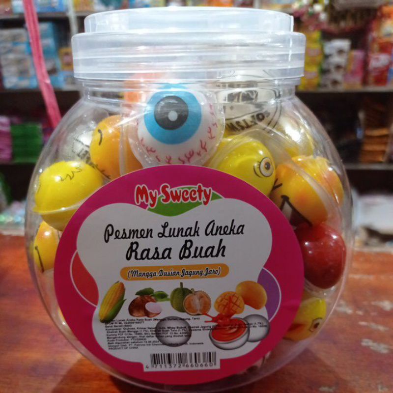 Jual Permen lunak aneka rasa buah. Permen jelly lunak isi 50 pcs ...