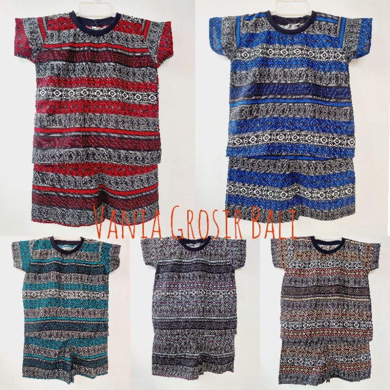 Jual [PUSAT KULAKAN] SETELAN ANAK BALI LEHER KAOS ETNIK TRIBAL USIA 1 ...