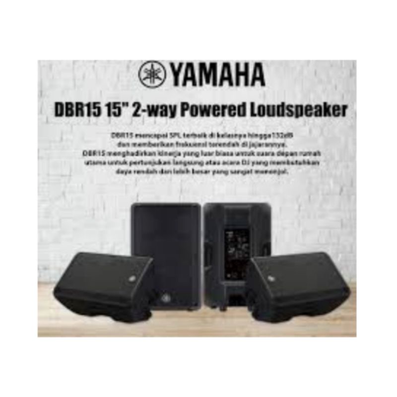 Jual Speaker aktif profesional 15 inch Yamaha DBR-15, original garansi ...