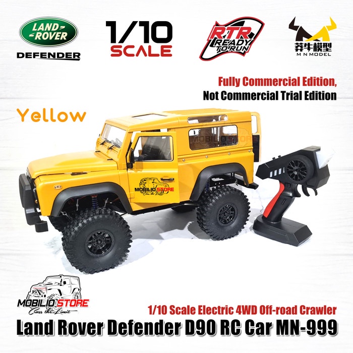 Jual MN 999 Land Rover Defender RC Car 1/10 Scale Off-Road Rock Crawler ...