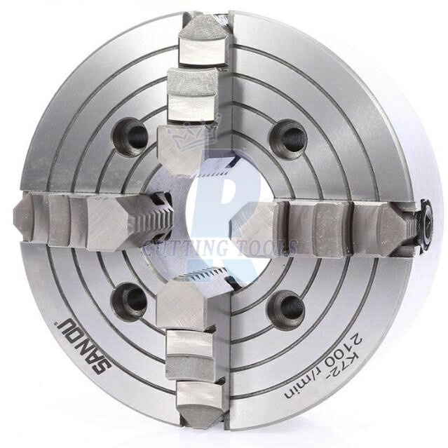 Jual Mesin Bubut Chuck Bubut 4In K72 Sanou - Claw Bubut 100 4Jaw Sanou ...